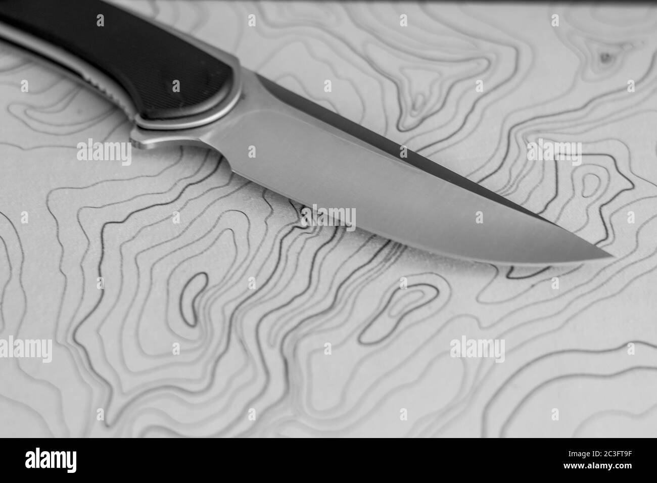 Map of cut knife hi-res stock photography and images - Alamy