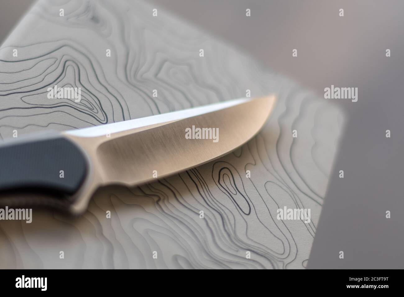 Map of cut knife hi-res stock photography and images - Alamy