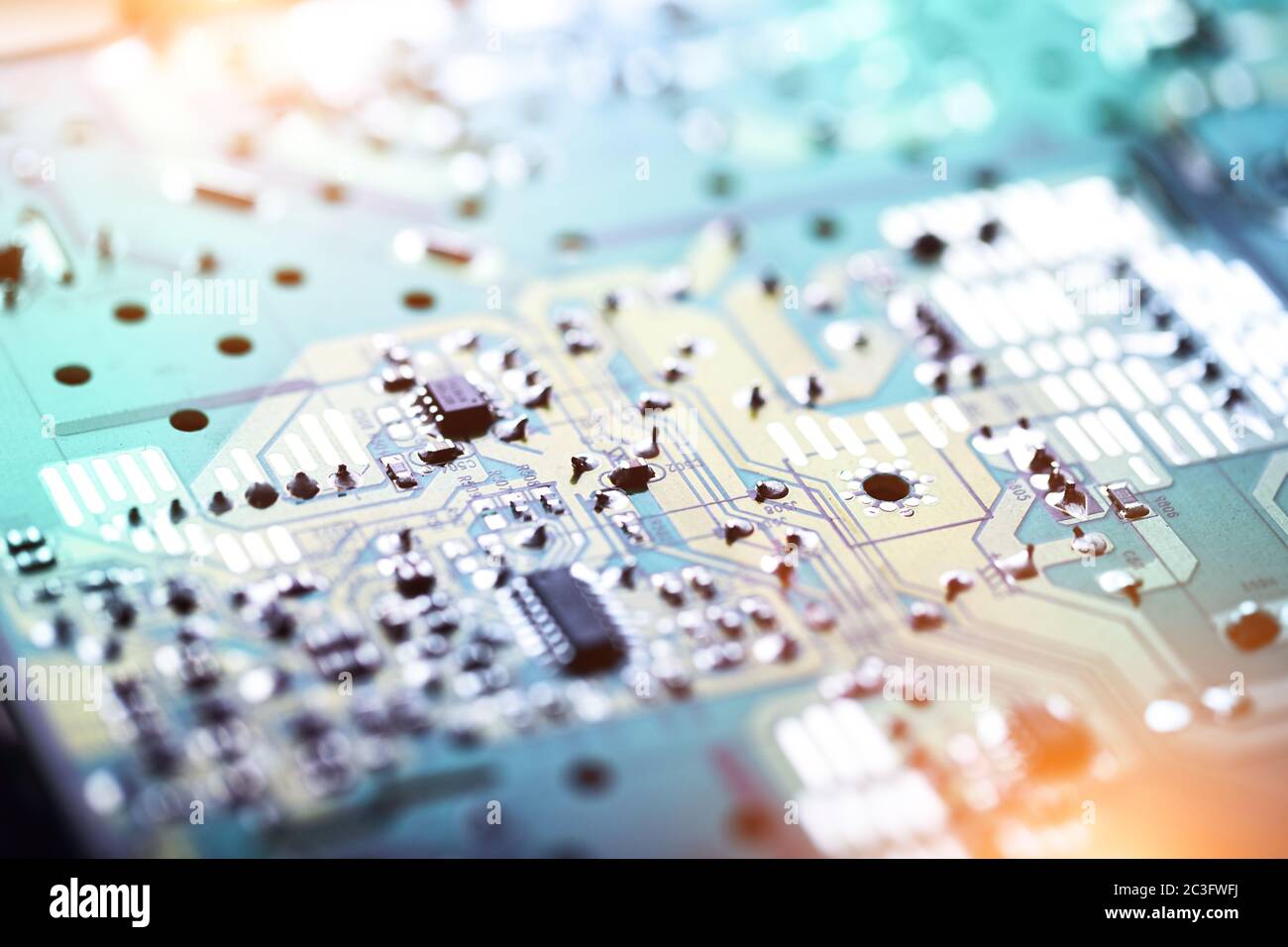 Microelectronic circuit hi-res stock photography and images - Alamy