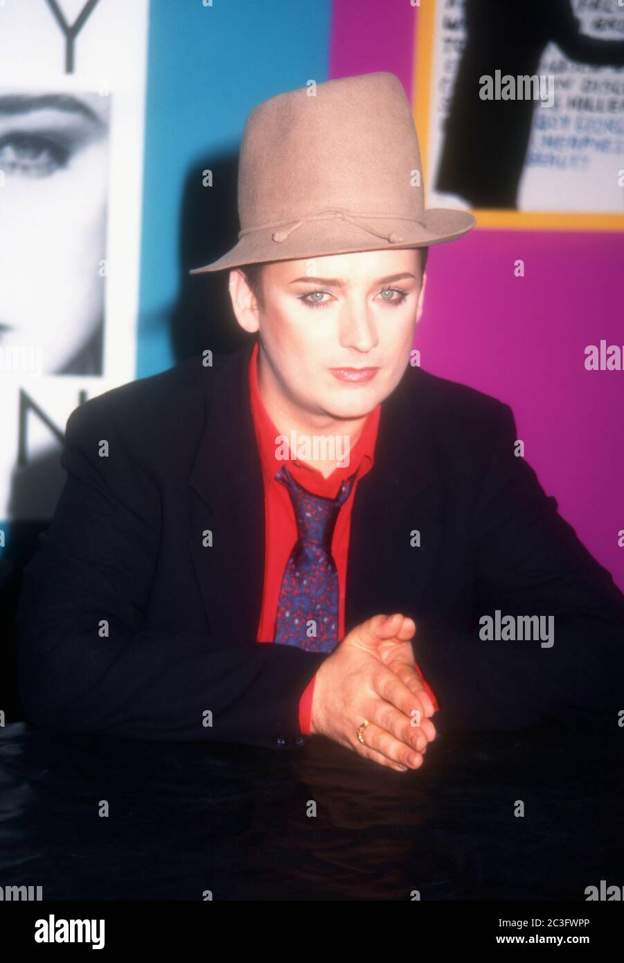 Hollywood, California, USA 12th October 1995 Singer Boy George attends ...