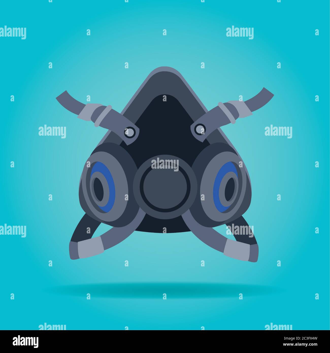 biosafety mask protection accessory icon vector illustration design ...