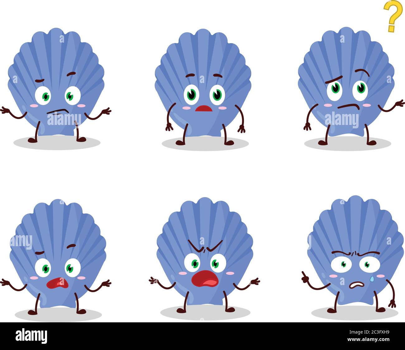 Ribbed shell Stock Vector Images - Alamy