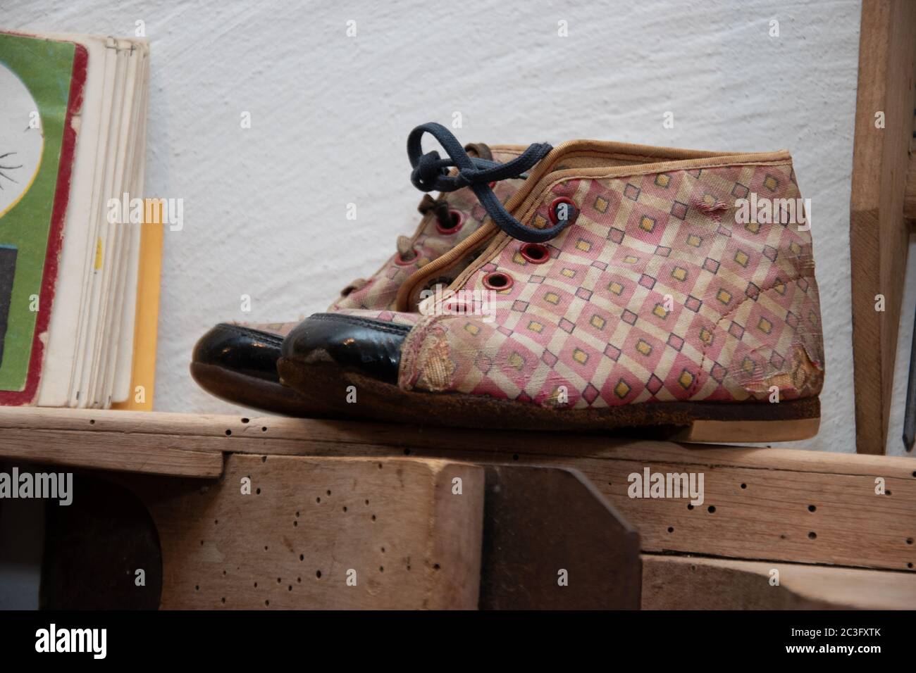 Vintage Children Shoes High Resolution Stock Photography and Images - Alamy
