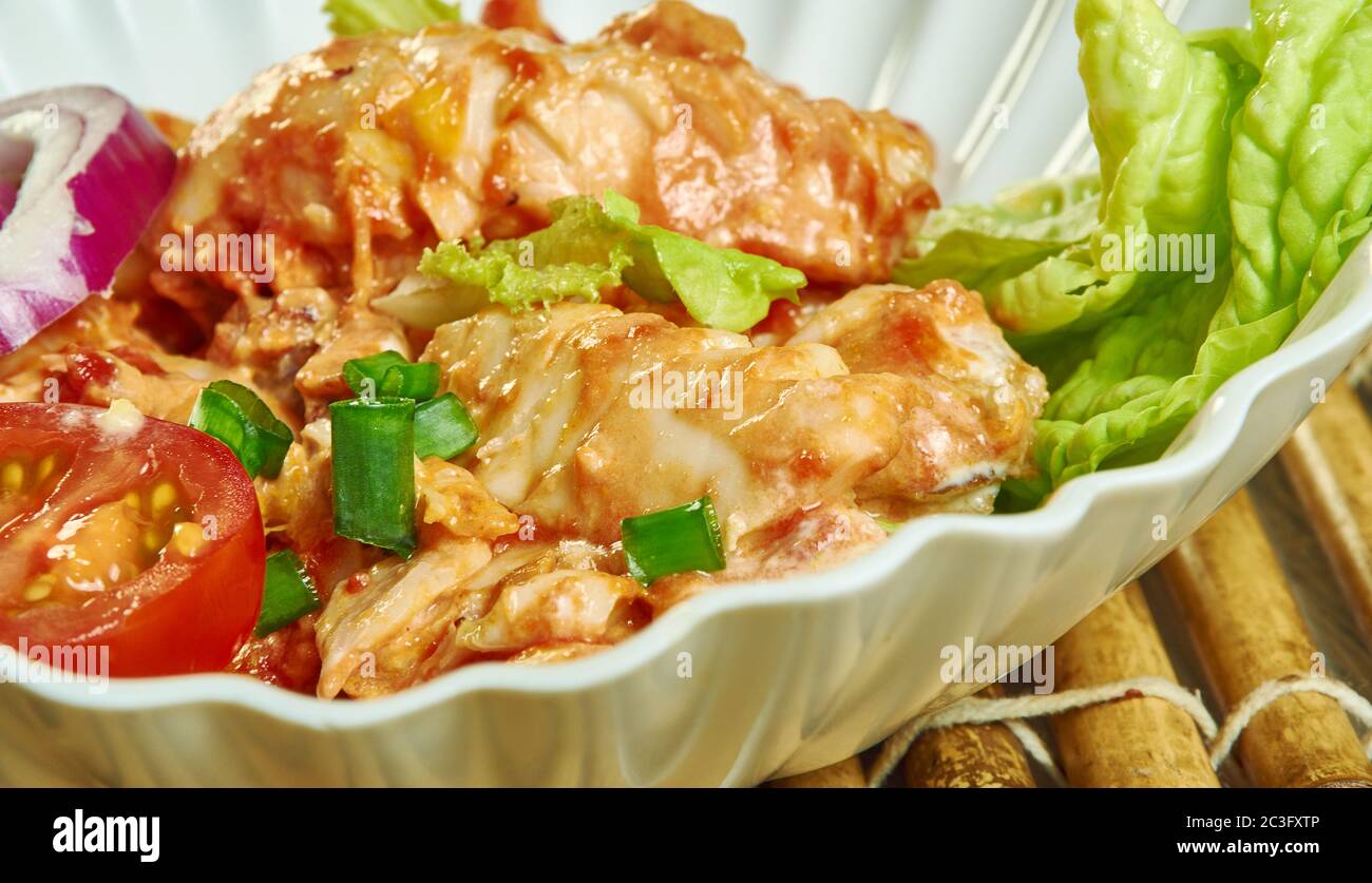 Ethiopian Fish Asa Tibs Stock Photo - Alamy