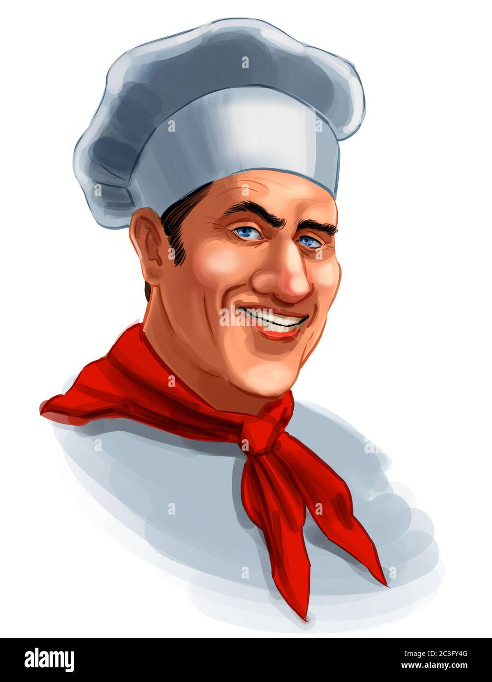 Chef digital art hi-res stock photography and images - Alamy