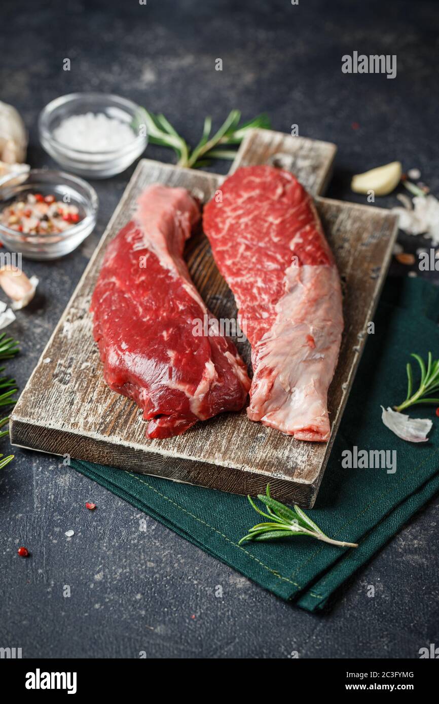 Raw Filet Mignon High Resolution Stock Photography and Images - Alamy