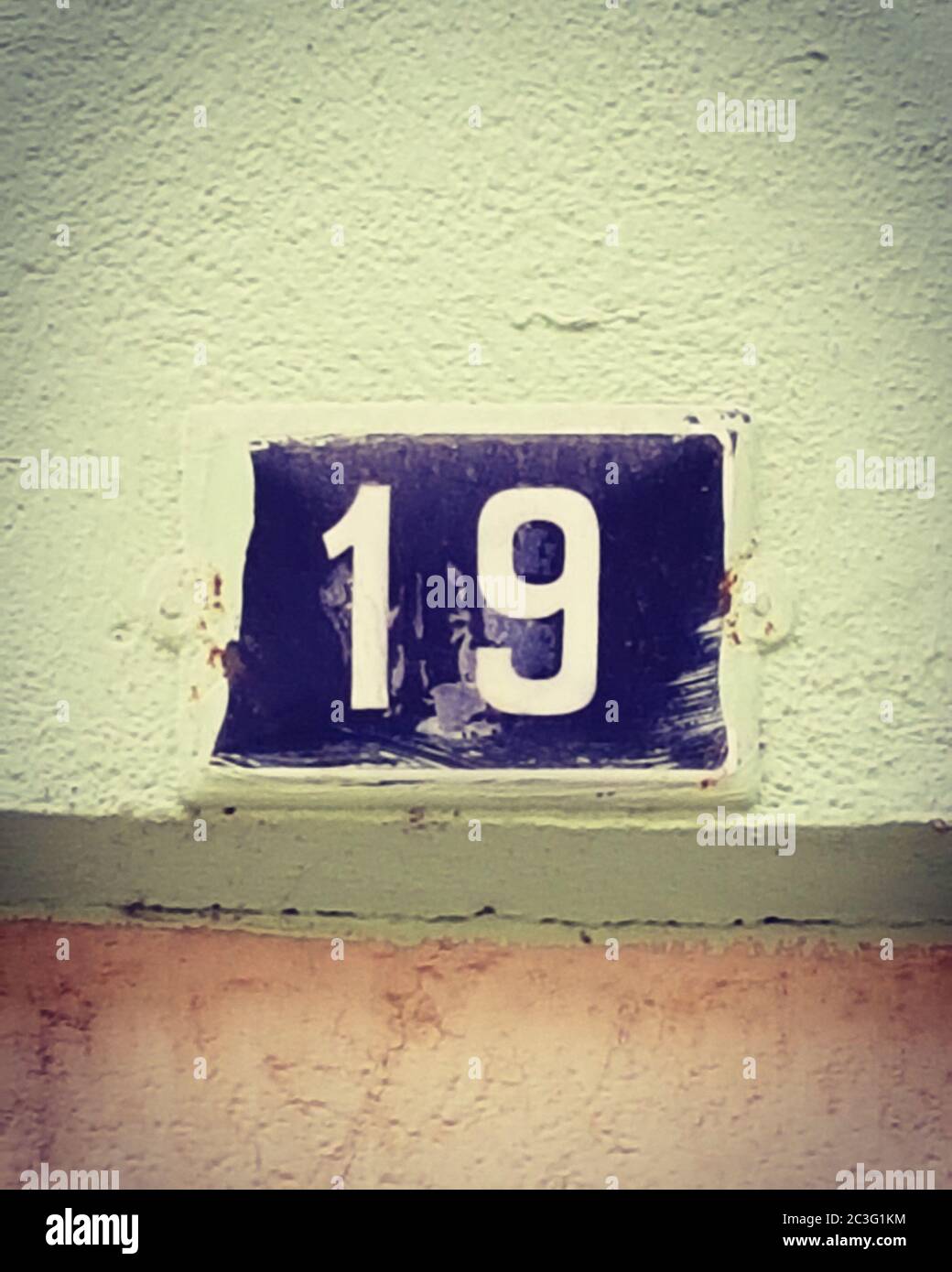 Number 19 High Resolution Stock Photography and Images - Alamy
