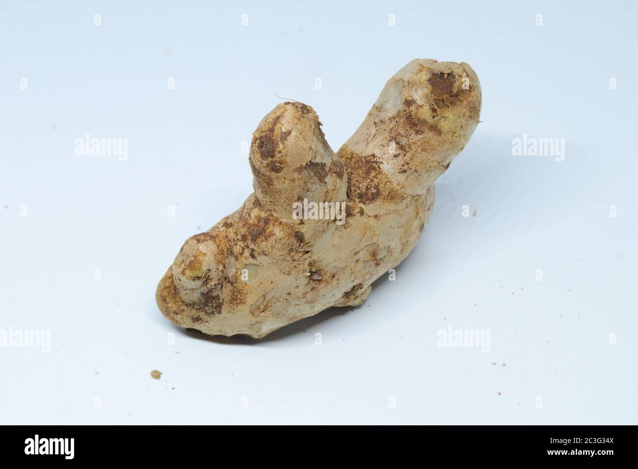 fresh ginger isolated on white background Stock Photo - Alamy