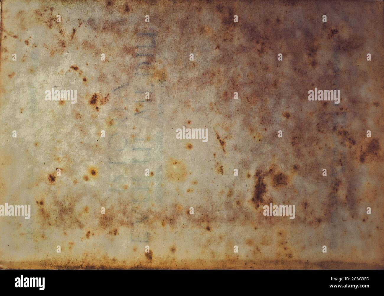 Aging, worn paper with water stains and rough edges Stock Photo - Alamy