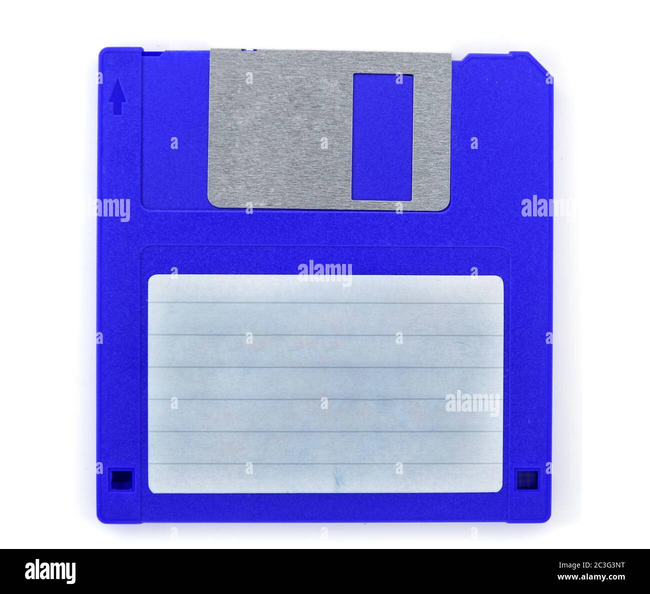 Red floppy disk with blank label on white background Stock Photo - Alamy