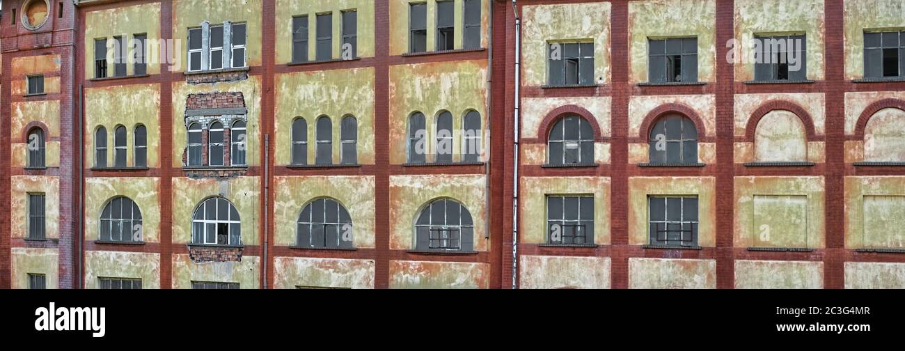 old industrial building in decay Stock Photo - Alamy