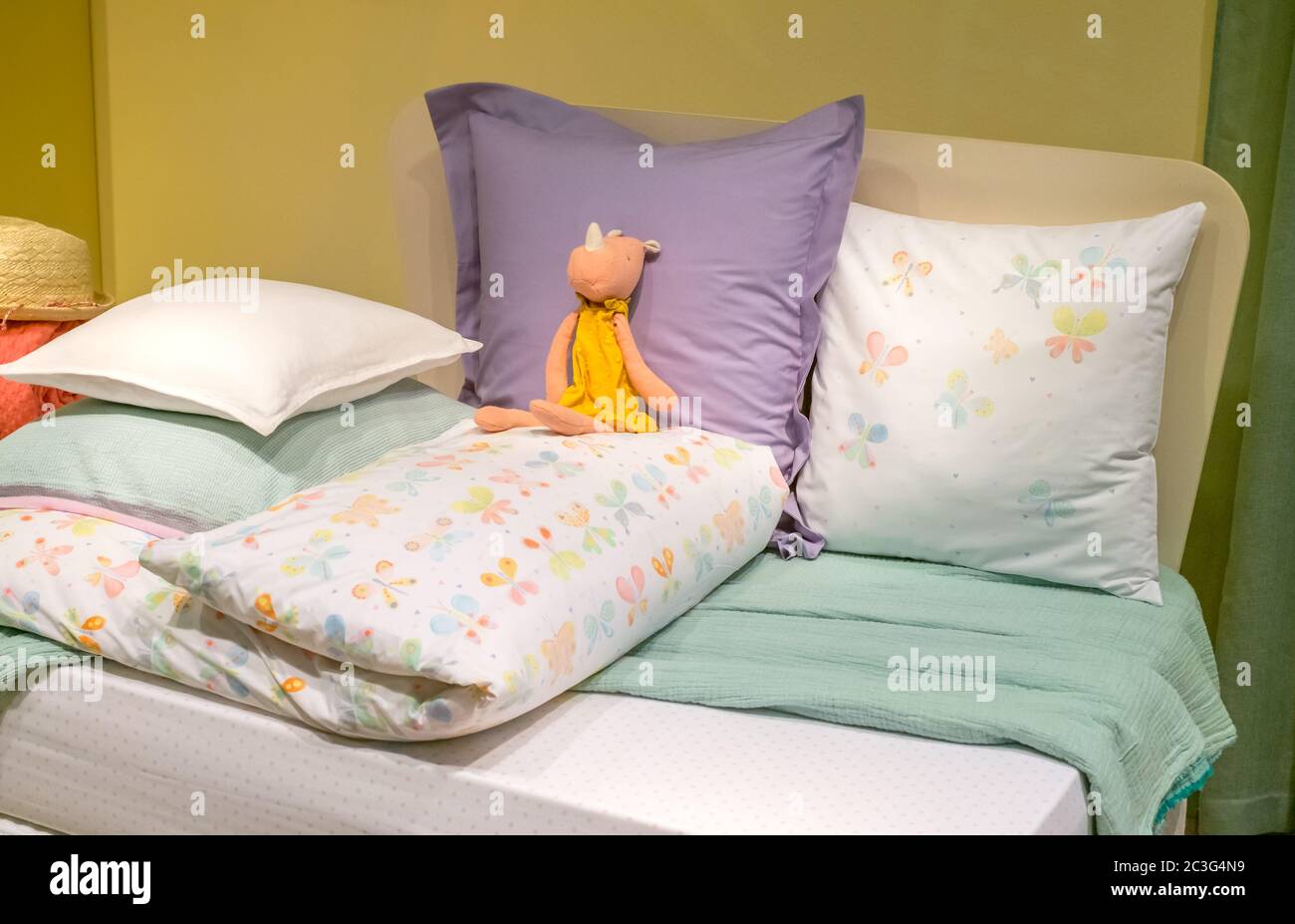 Interior design baby nursery plush hi-res stock photography and images ...