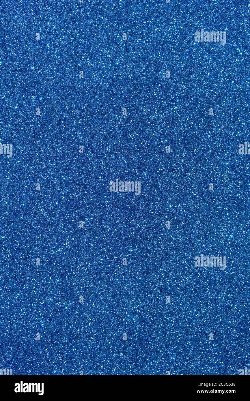 Abstract art background of sparkling deep blue glitter texture Stock ...