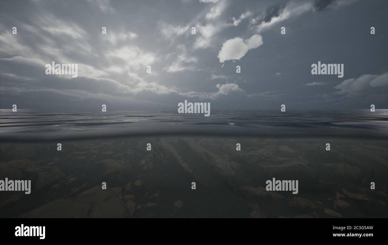 Half With Rain Water High Resolution Stock Photography and Images - Alamy