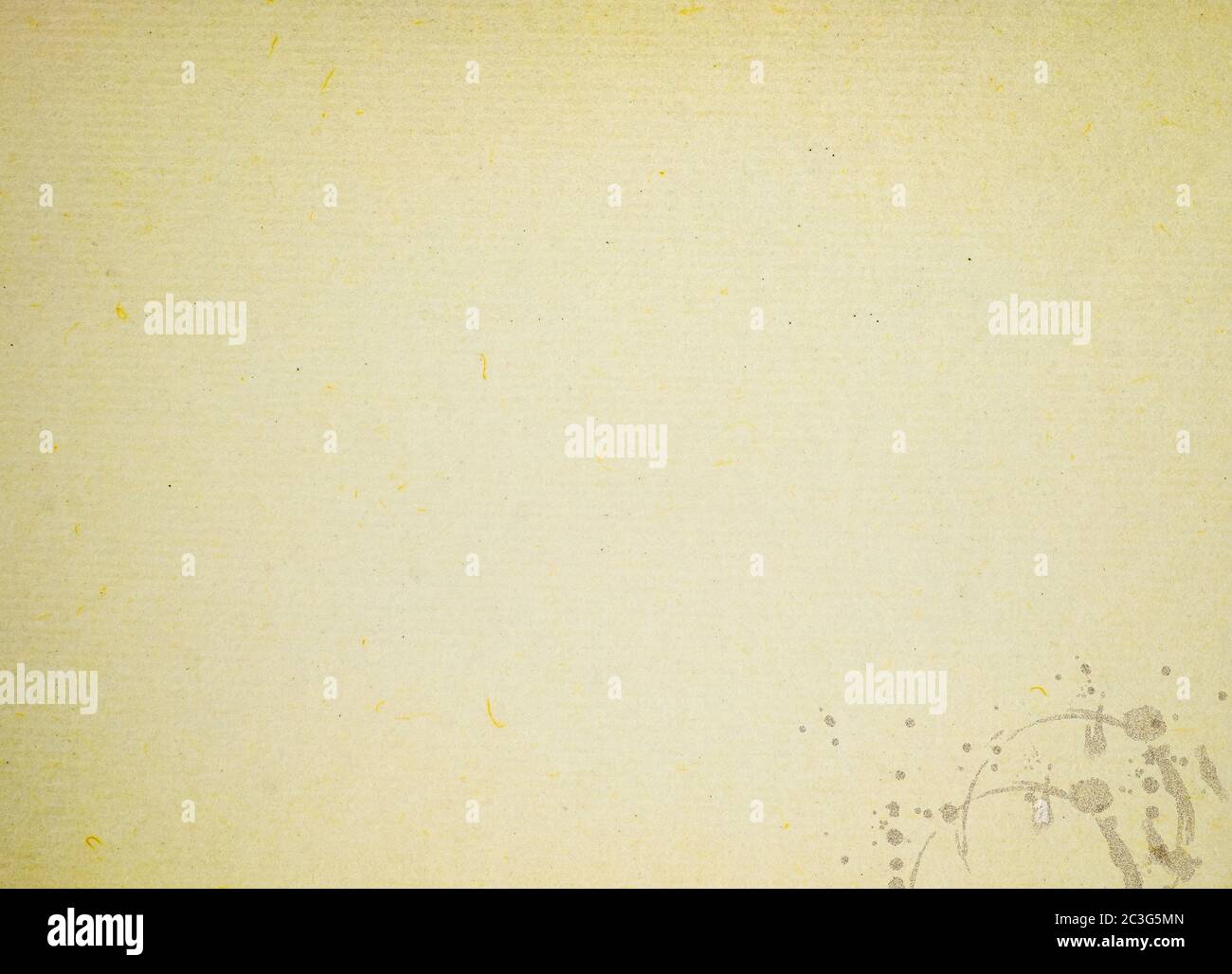 Sheet of paper with coffee ring stains and smudges Stock Photo - Alamy