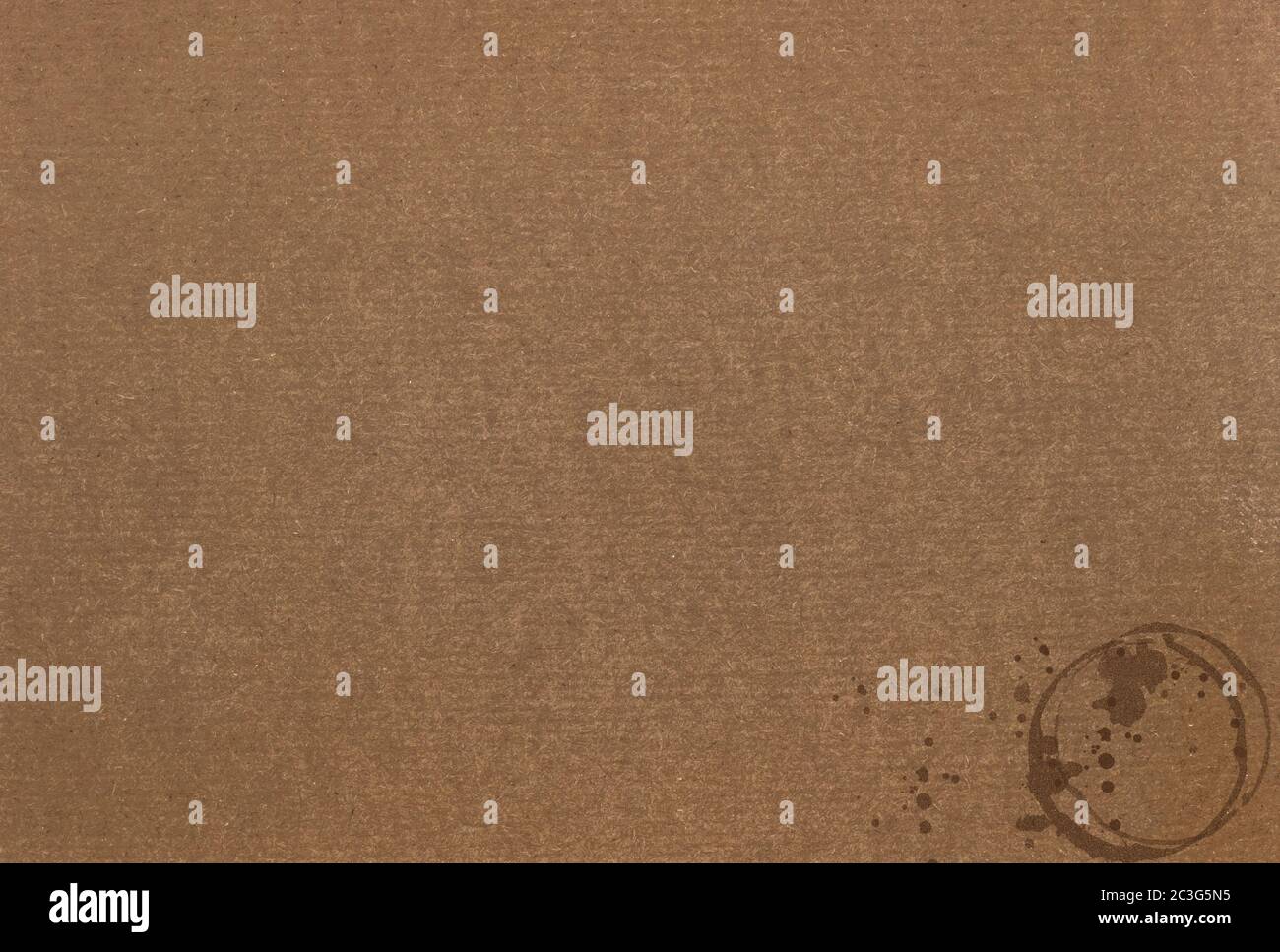 Sheet of paper with coffee ring stains and smudges Stock Photo - Alamy