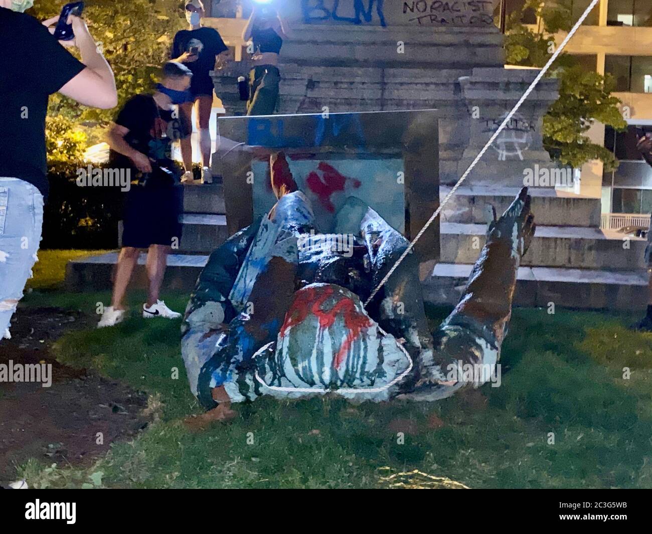 Albert pike statue hi-res stock photography and images - Alamy