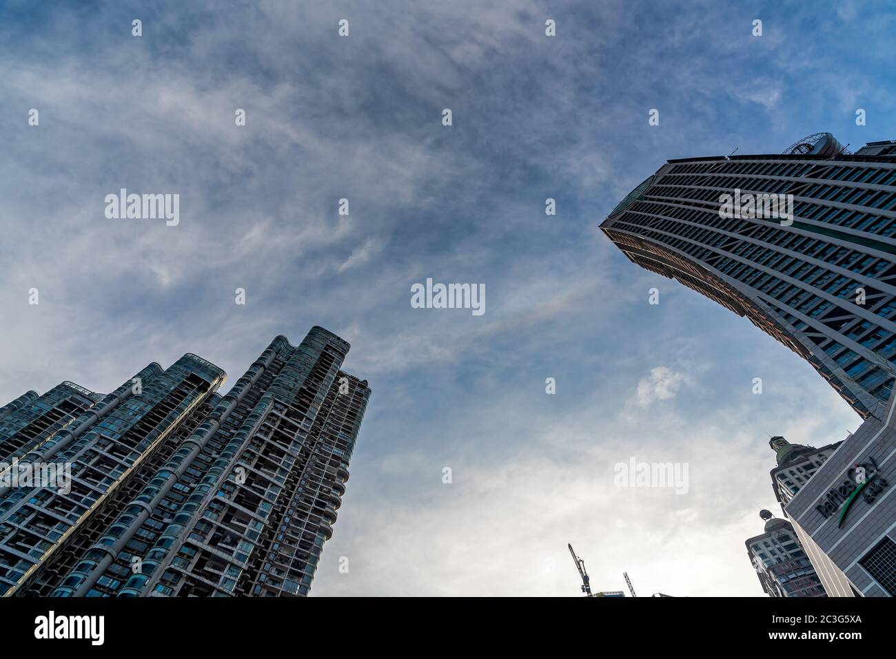 Raffles City building in Chongqing city Stock Photo - Alamy
