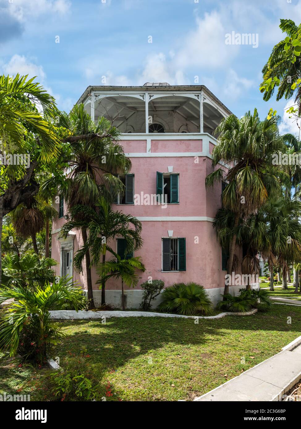 Nassau, Bahamas - May 3, 2019: The Nassau Public Library & Museum in ...