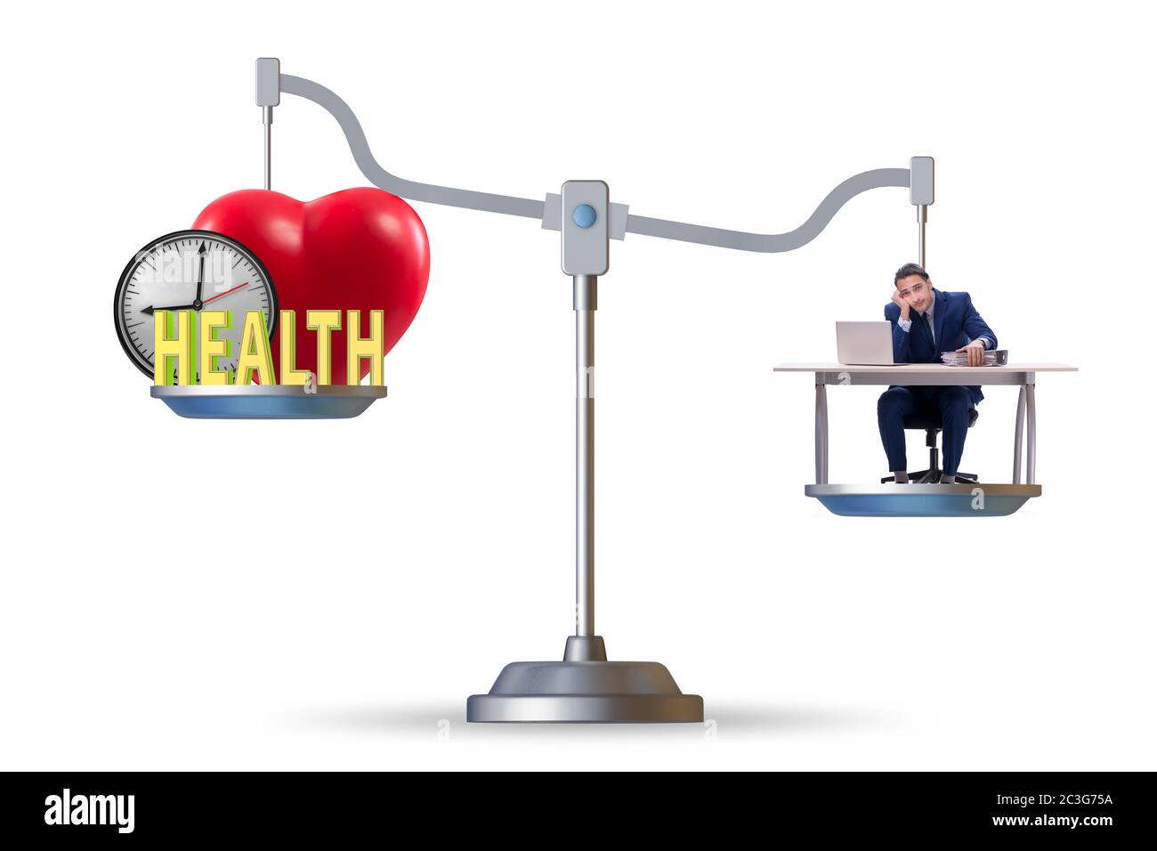 Healthcare concept balance between hi-res stock photography and images ...