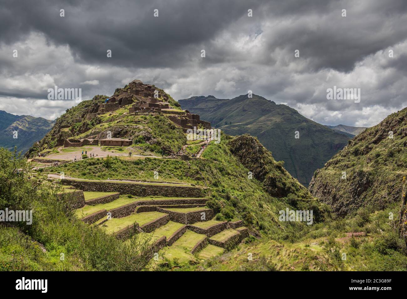 Old ruins mountain near hi-res stock photography and images - Alamy