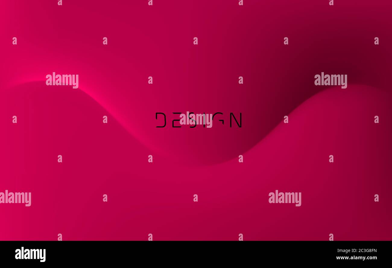 Abstract magenta colorful vector background, color flow shadow wave for ...
