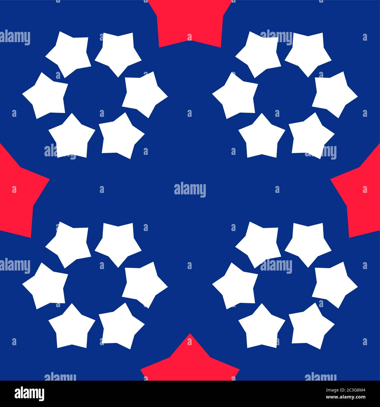 Kids colorful seamless star usa pattern. Cute Baby pattern design Stock ...