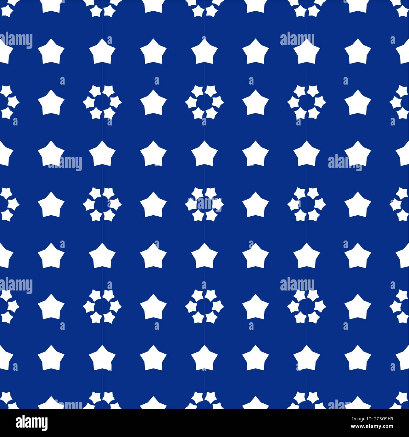 Kids colorful seamless star usa pattern. Cute Baby pattern design Stock ...