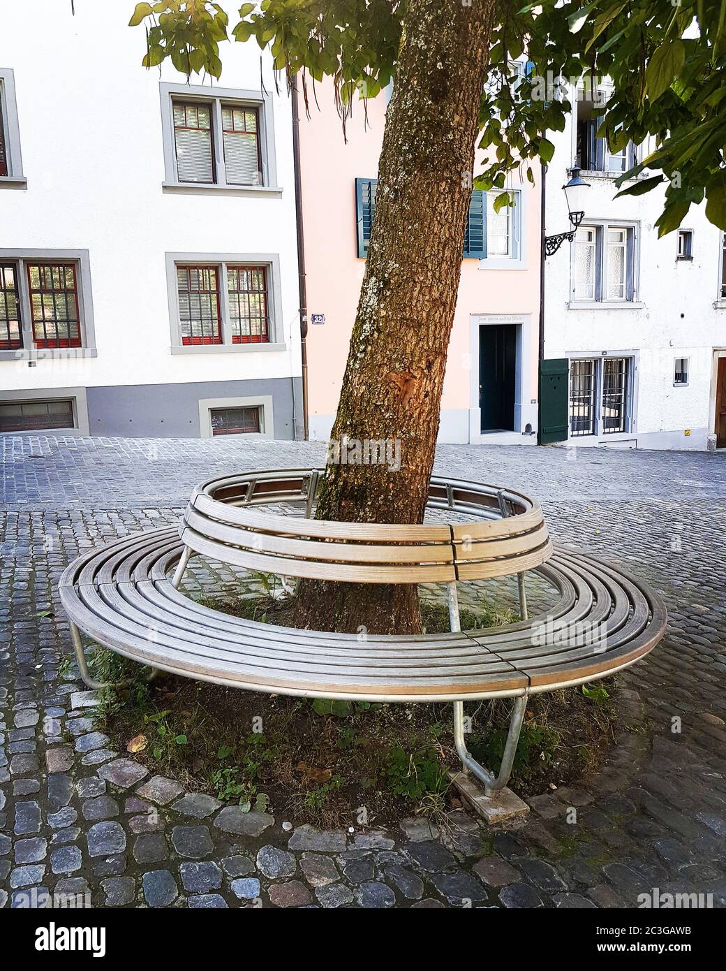 Round tree hi-res stock photography and images - Alamy