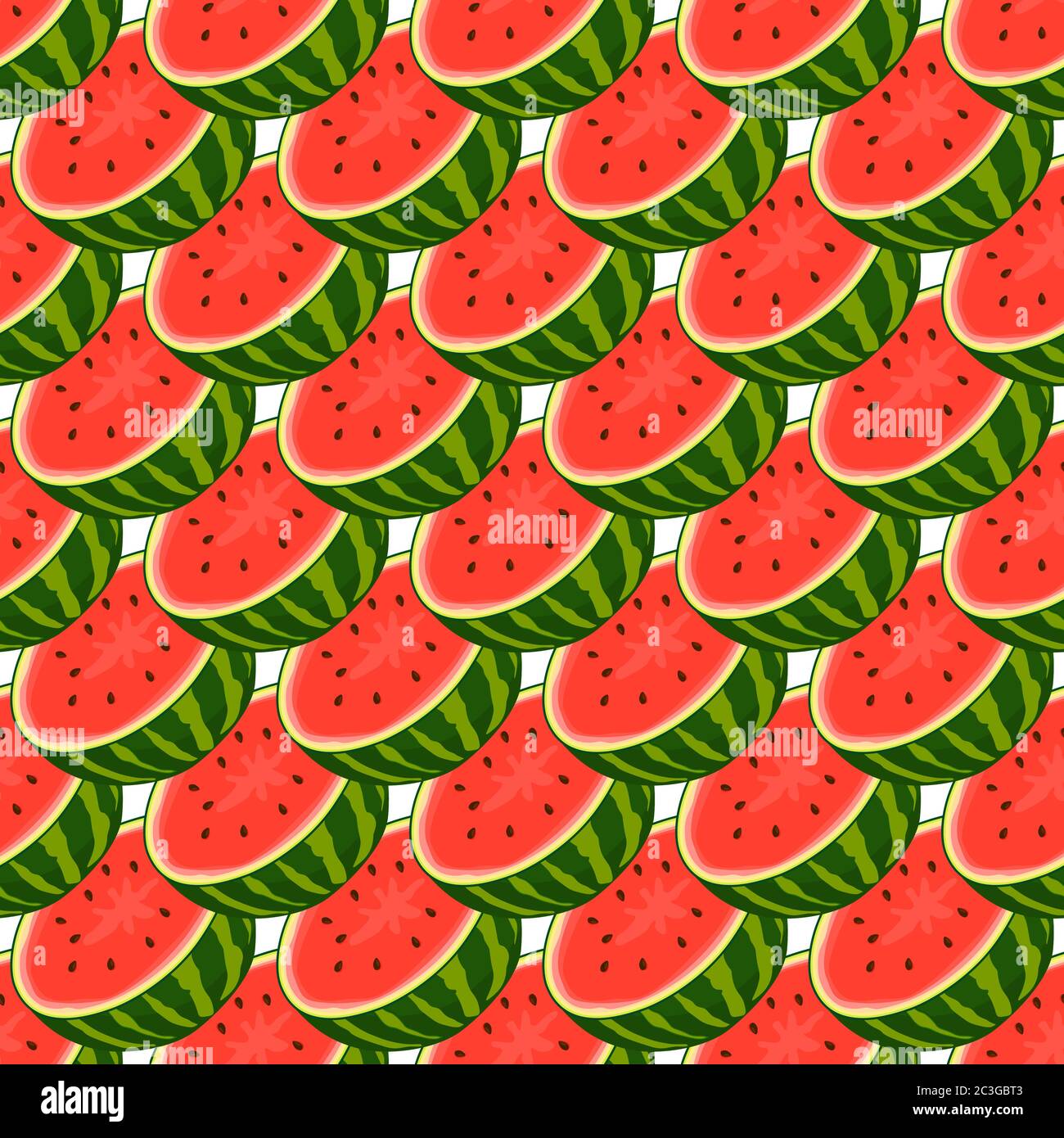 Theme big colored seamless watermelon, bright berry pattern for seal ...