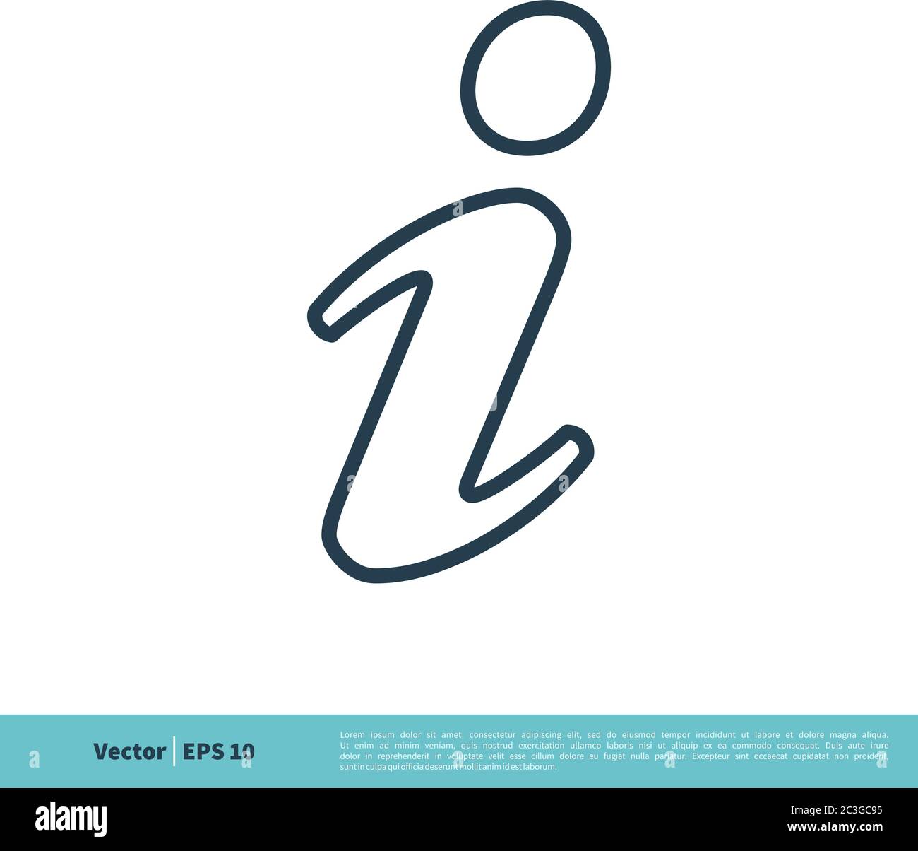 Information Sign Icon Vector Logo Template Illustration Design. Vector ...