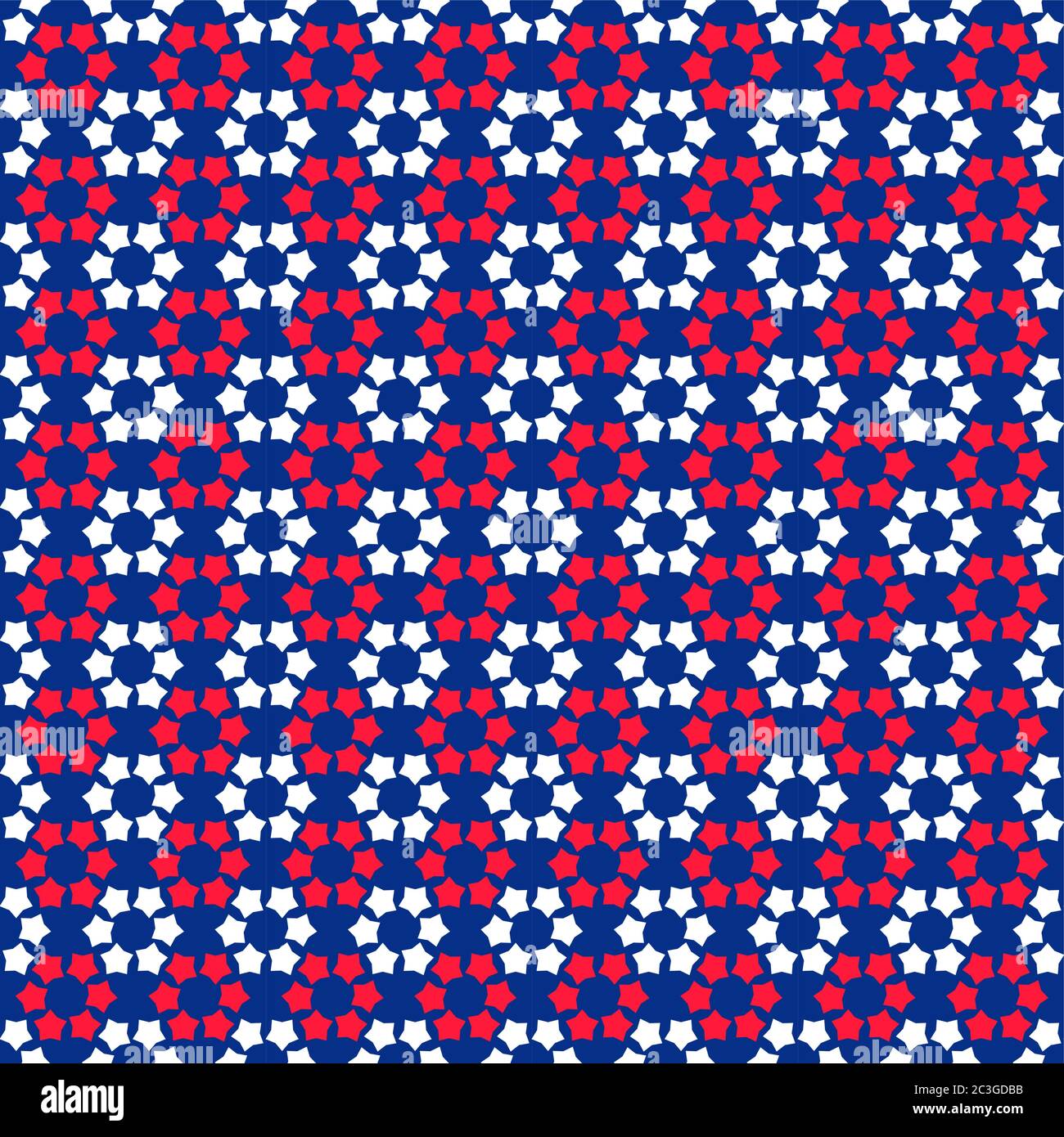 Kids colorful seamless star usa pattern. Cute Baby pattern design Stock ...