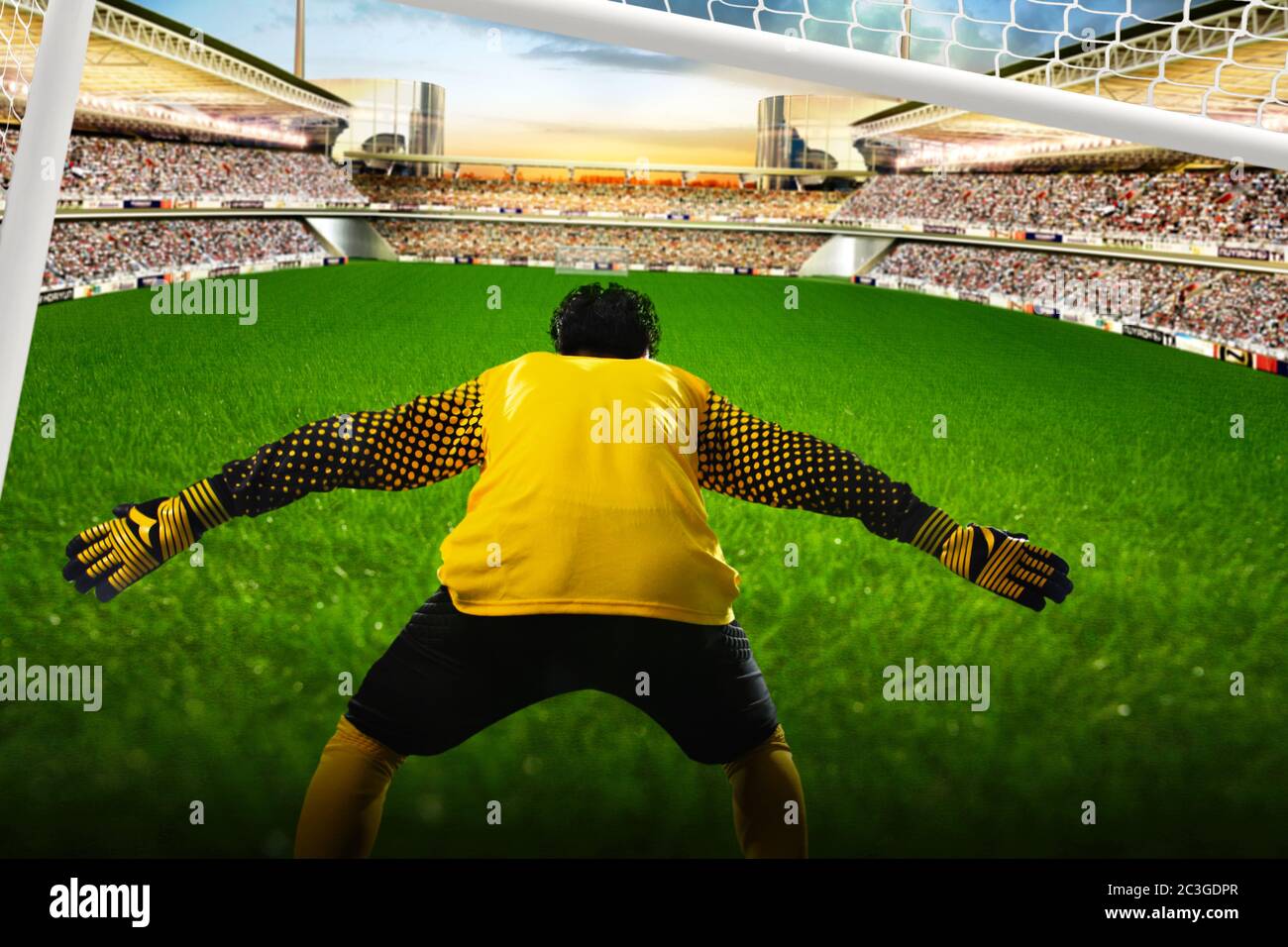 Goalkeeper arms hi-res stock photography and images - Alamy