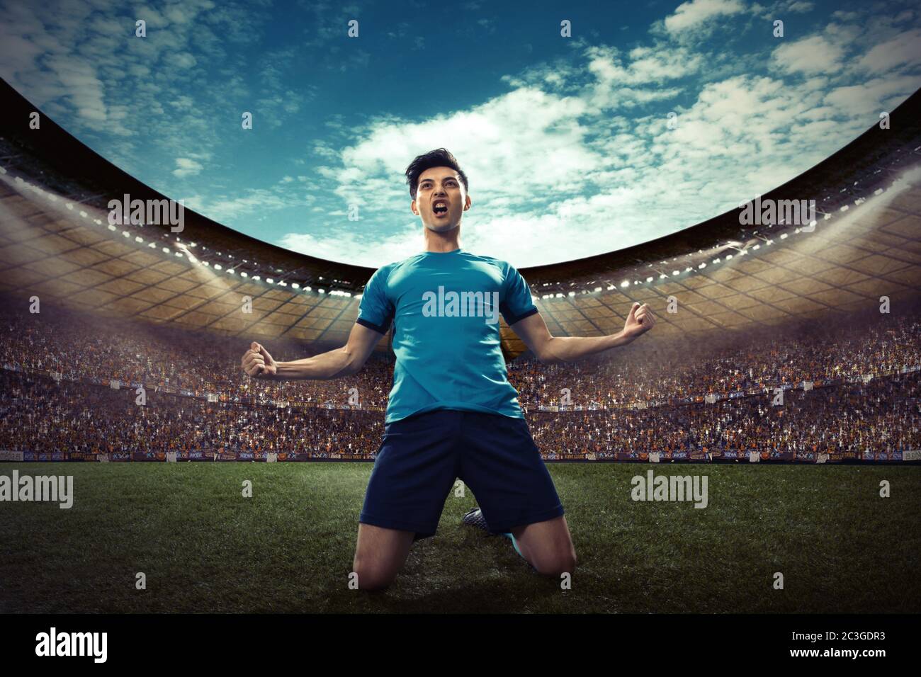 Winning athlete hi-res stock photography and images - Alamy