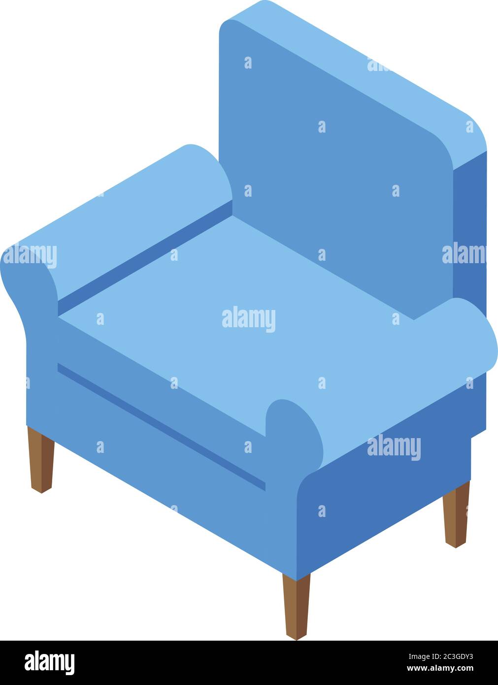 Armchair coffee table 3d Stock Vector Images - Alamy
