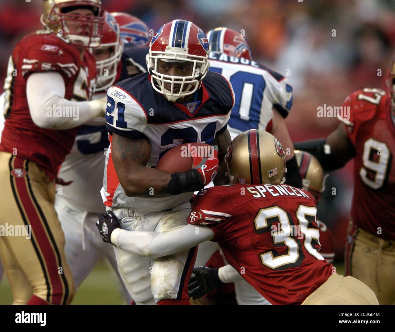 San Francisco, United States. 26th Dec, 2004. Buffalo Bills running ...