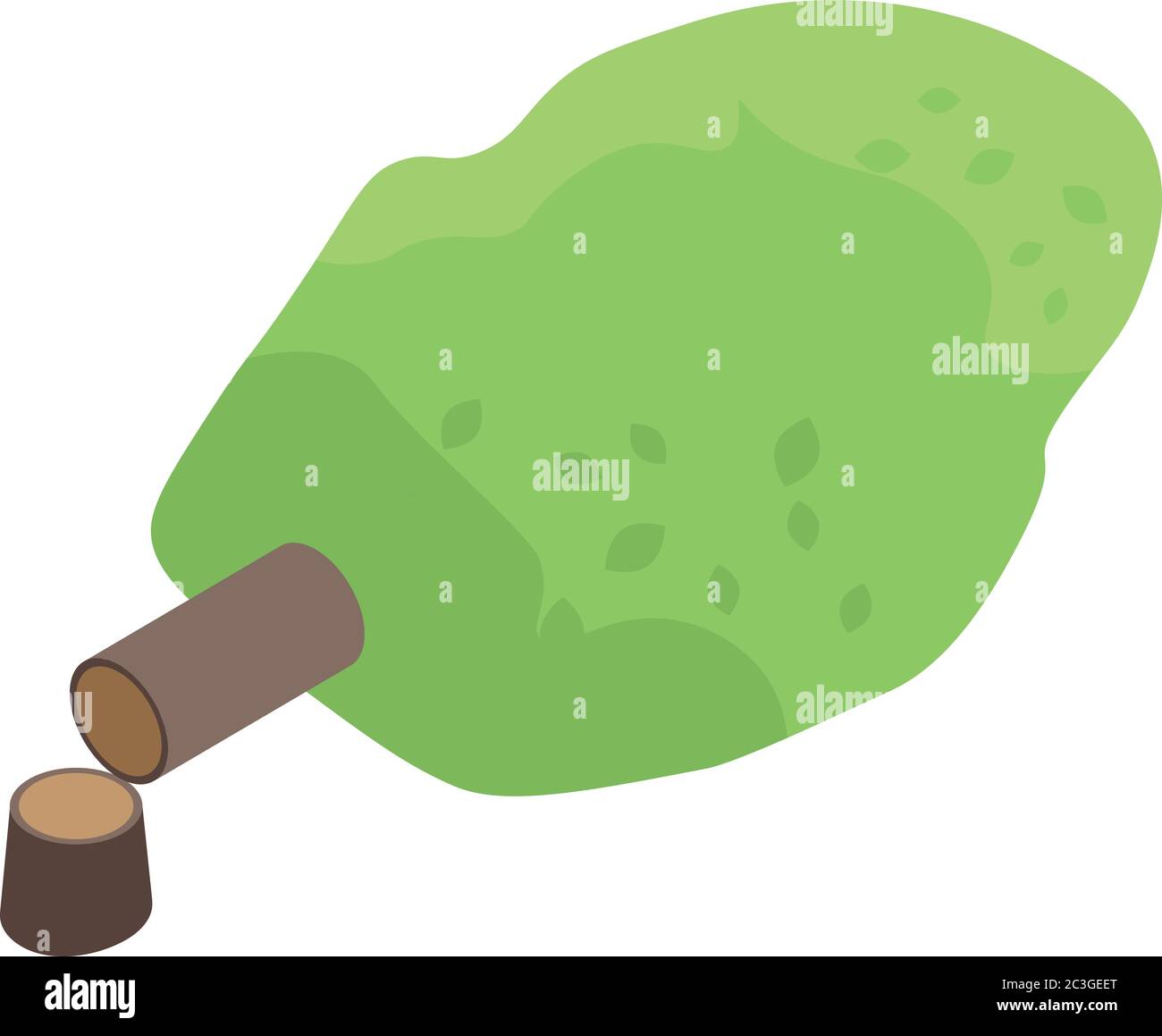 Wood texture of cutted tree trunk Stock Vector Images - Alamy