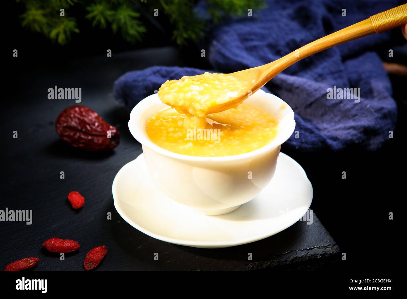 Nutrition delicious millet congee Stock Photo - Alamy