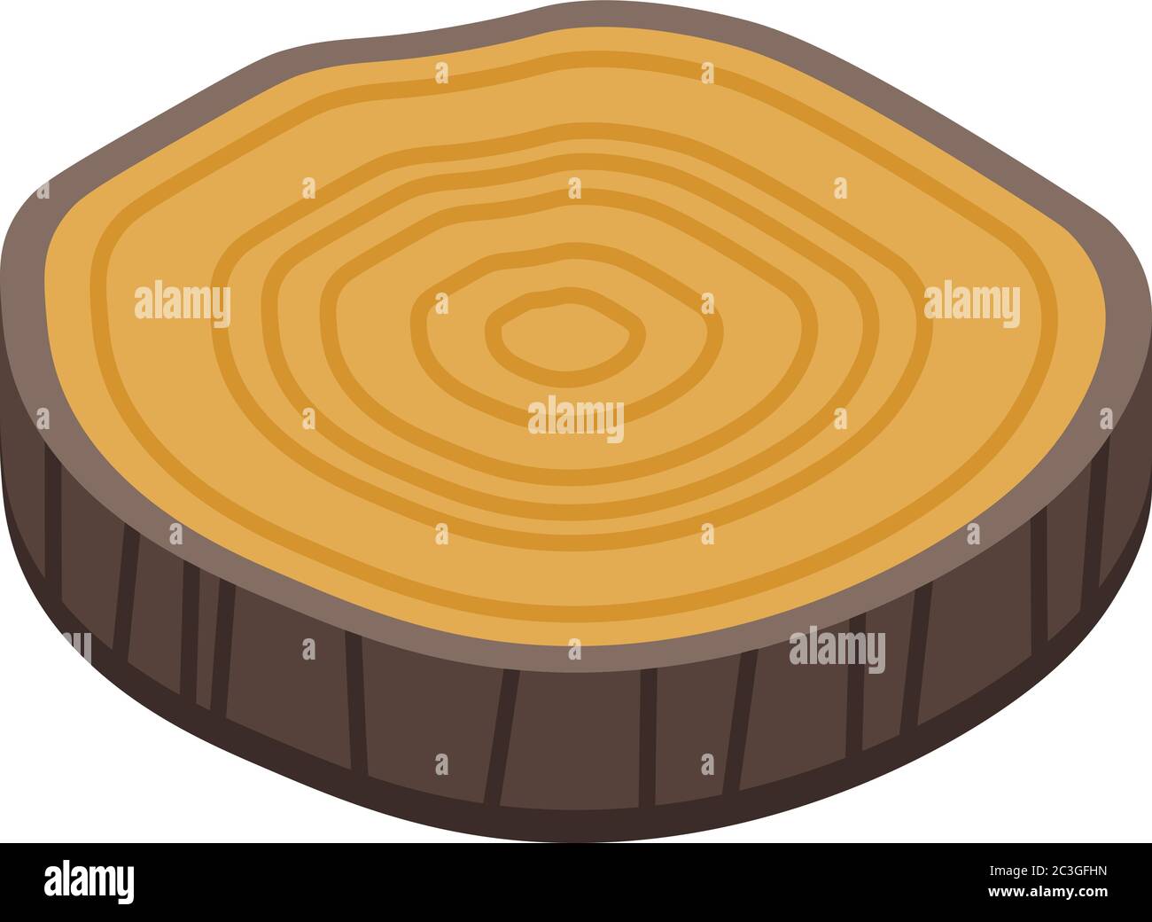 Tree slice backdrop old Stock Vector Images - Alamy