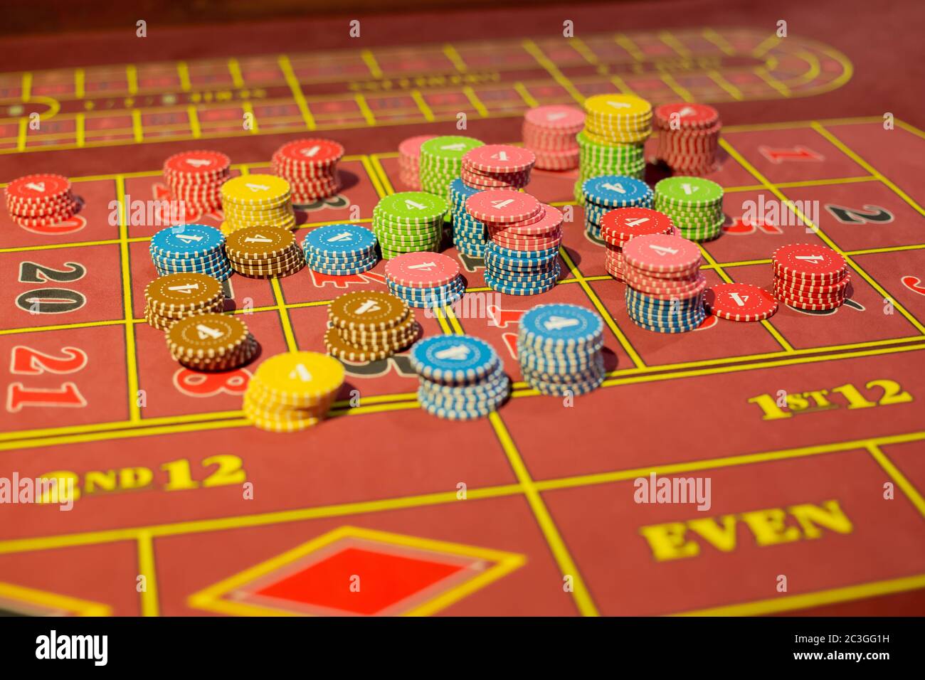 Real gaming chips hi-res stock photography and images - Alamy