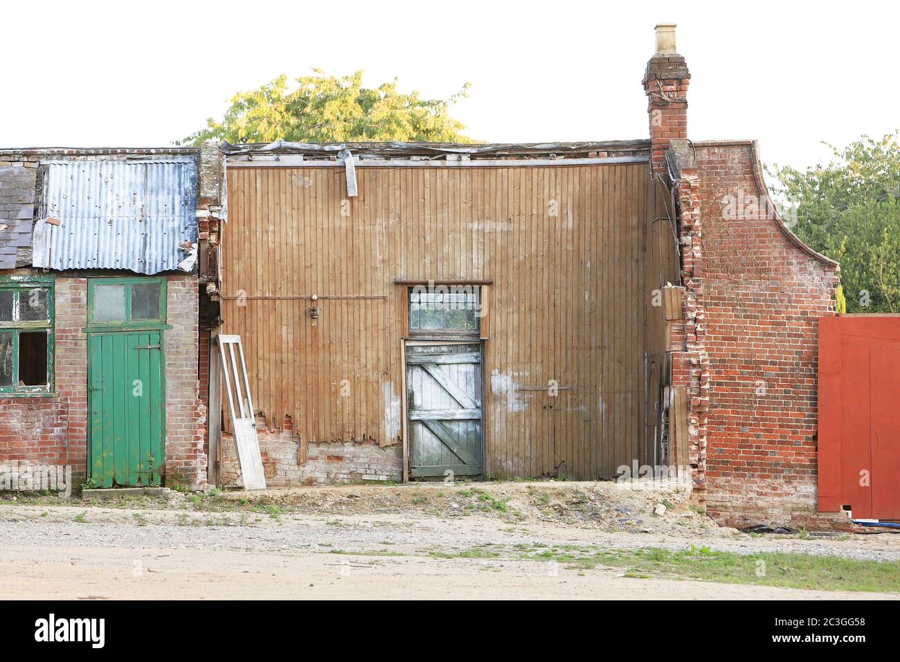 old derelict building in need of repair Stock Photo - Alamy