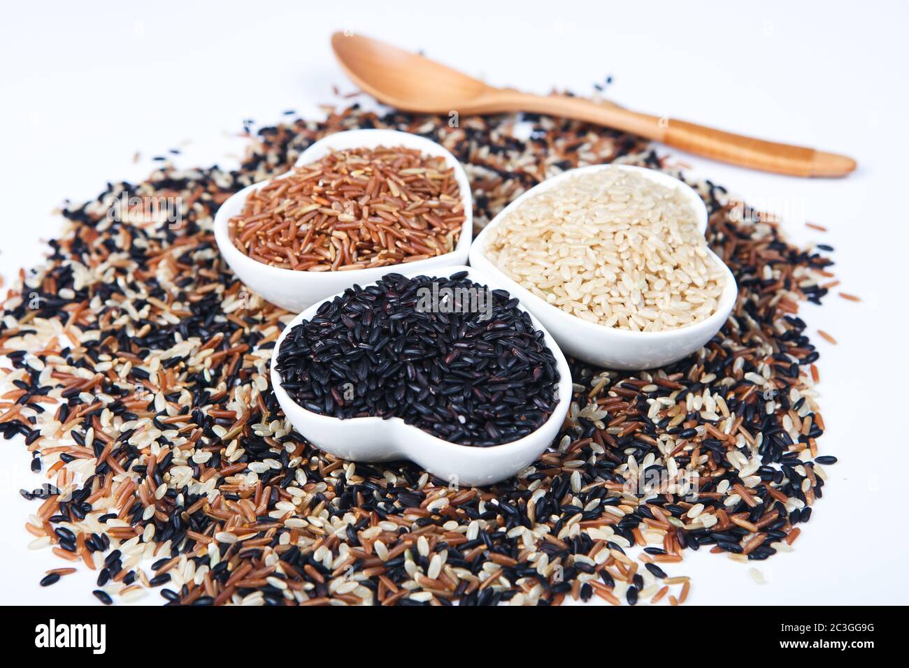 All kinds of grain of rice Stock Photo - Alamy