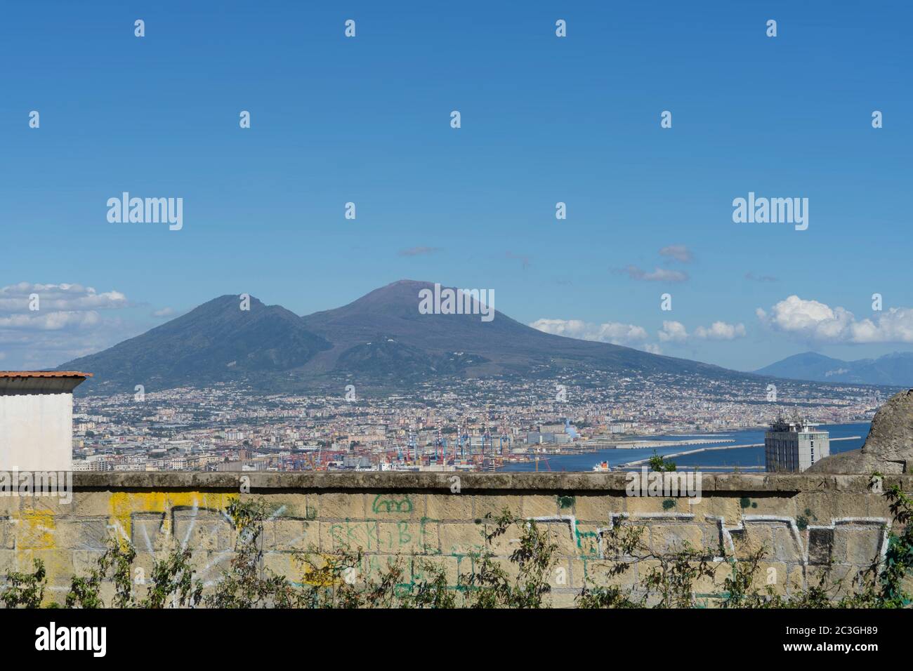 the volcano of Naples Stock Photo - Alamy