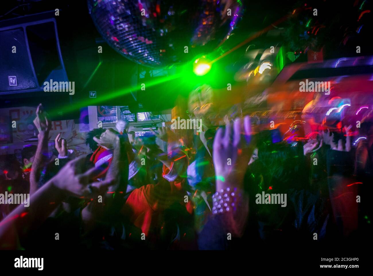 Interior night club neon light hi-res stock photography and images - Alamy