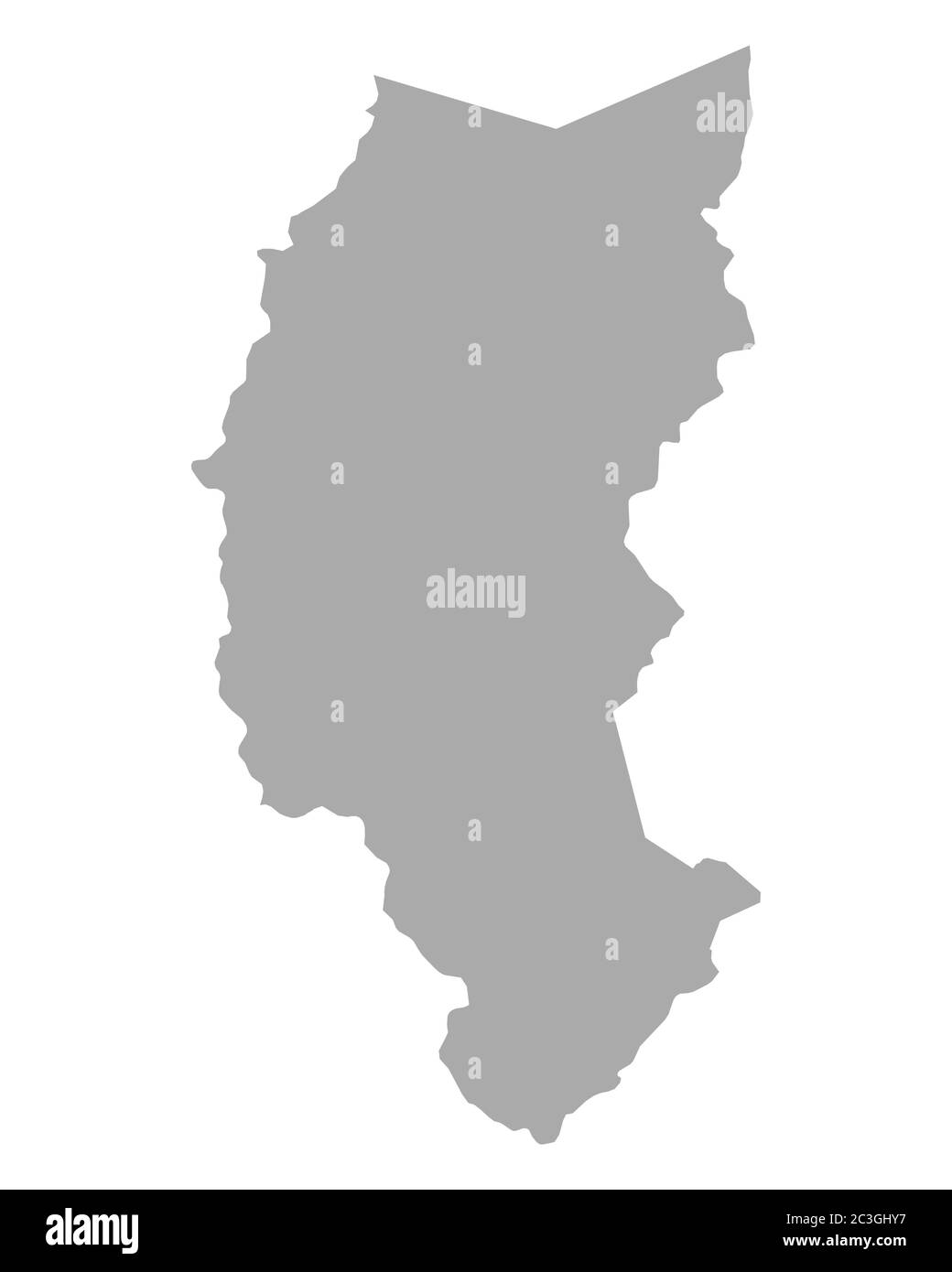 Map of Puno Stock Photo - Alamy