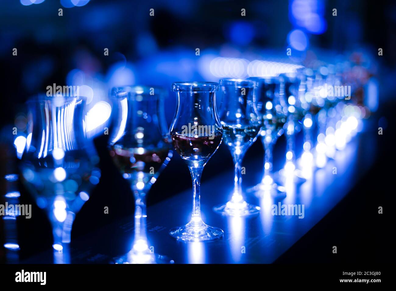 Stylish wine glass Stock Photo - Alamy