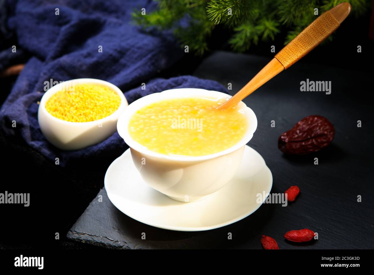 Nutrition delicious millet congee Stock Photo - Alamy