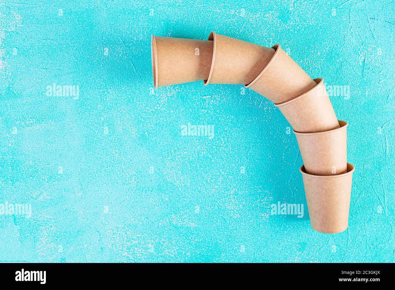 Concept recycle. Table serving with eco-friendly cutlery Stock Photo ...