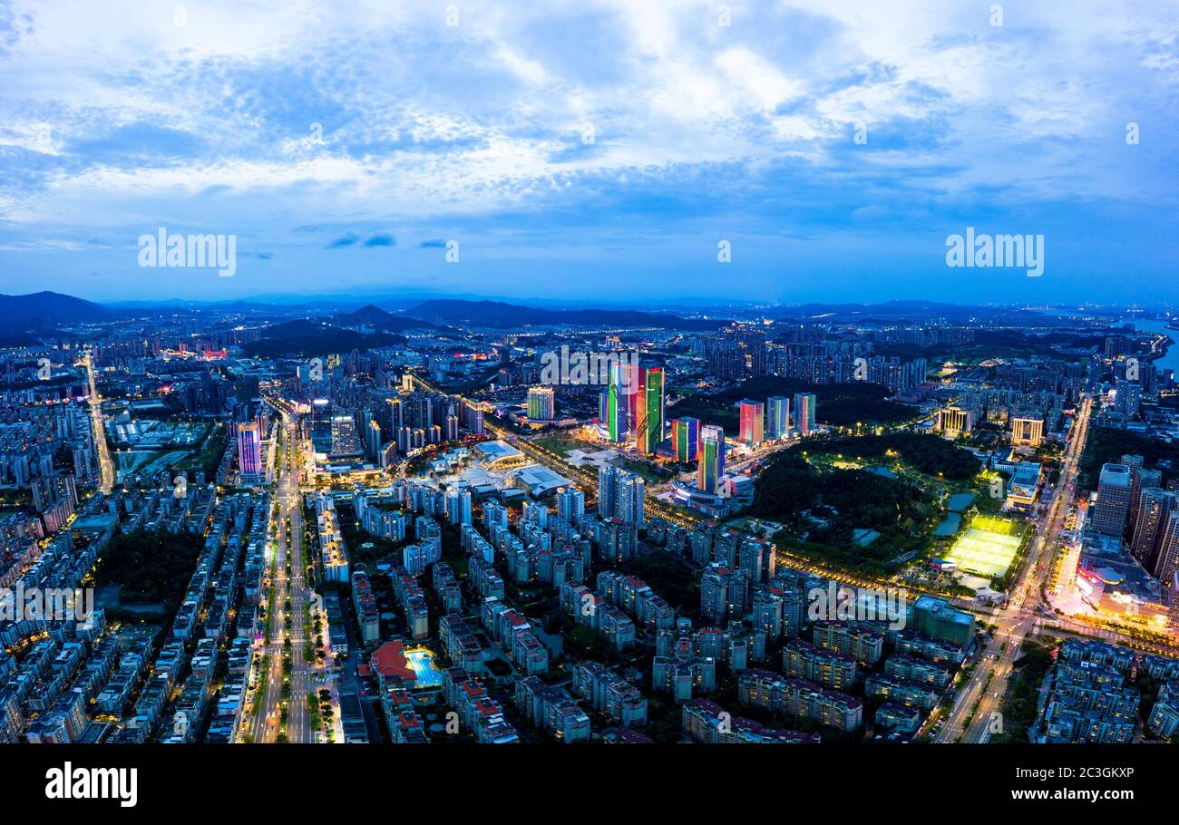 Jiangmen city, guangdong province, building scenery Stock Photo - Alamy
