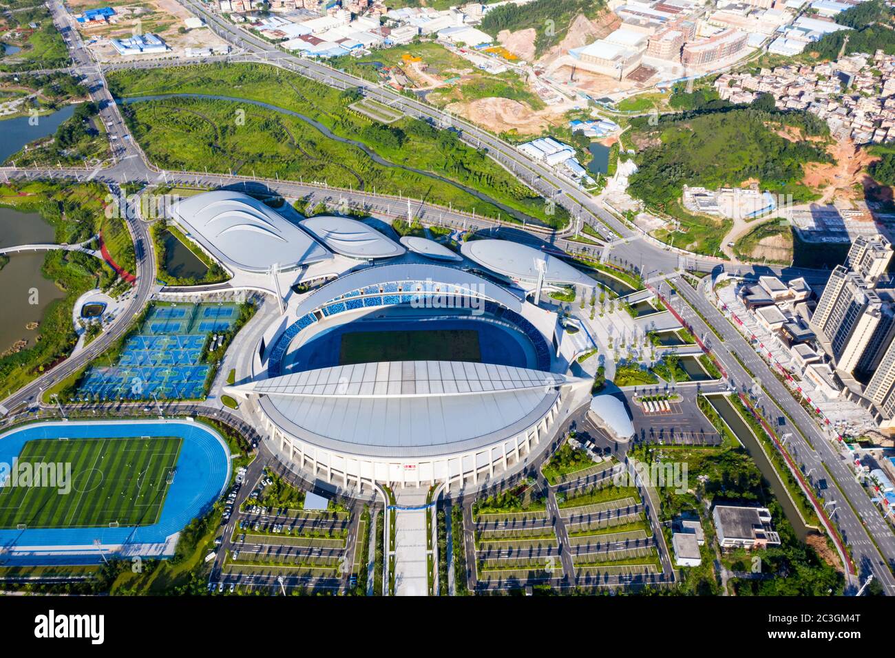 Zhuhai west international convention and exhibition center hi-res stock ...
